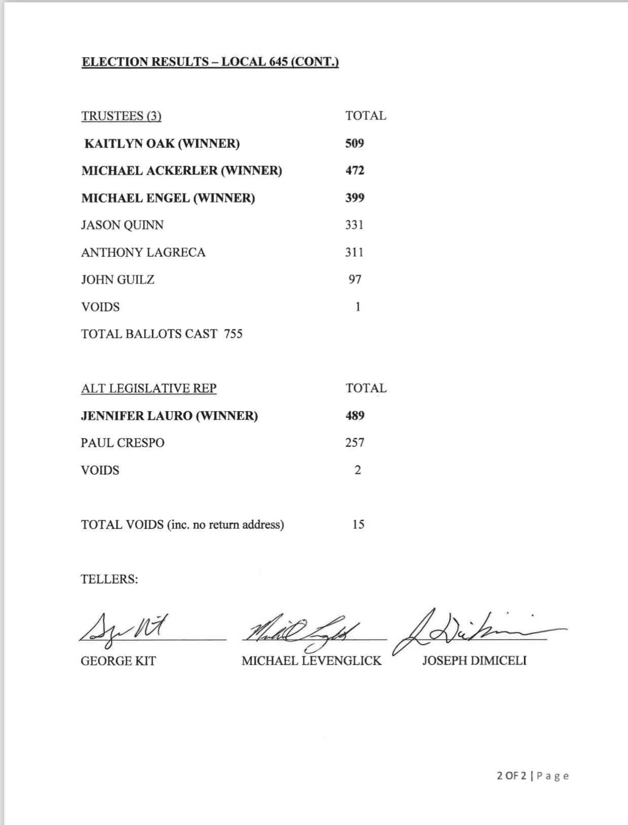 Local 645 – SMART Transportation Division 505